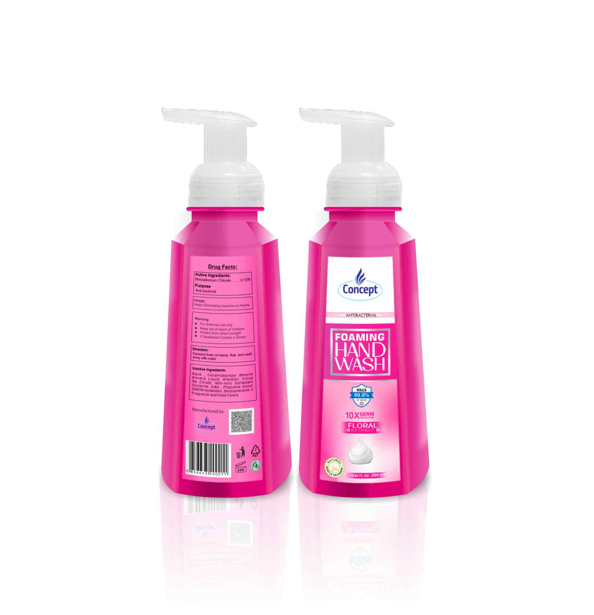 Foaming Hand Wash Floral 500ML