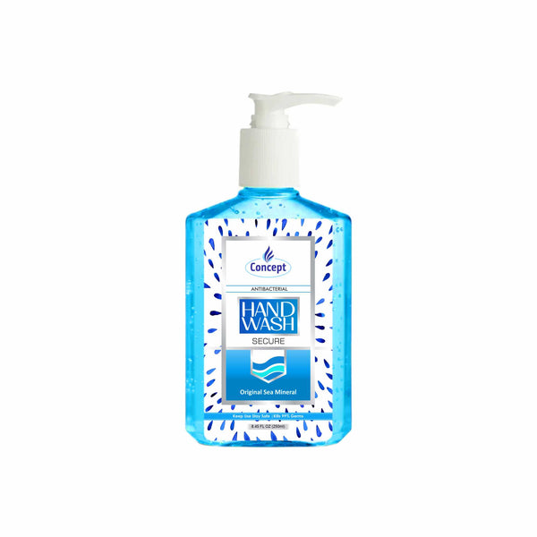 Hand Wash SQ Bottle Aqua Blue – Concept